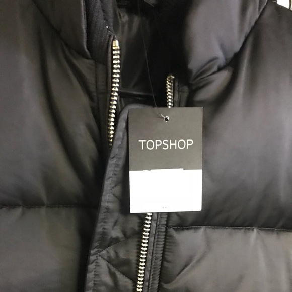 Topshop | Jackets & Coats | New Topshop Bomberpuffer Jacket | Poshmark